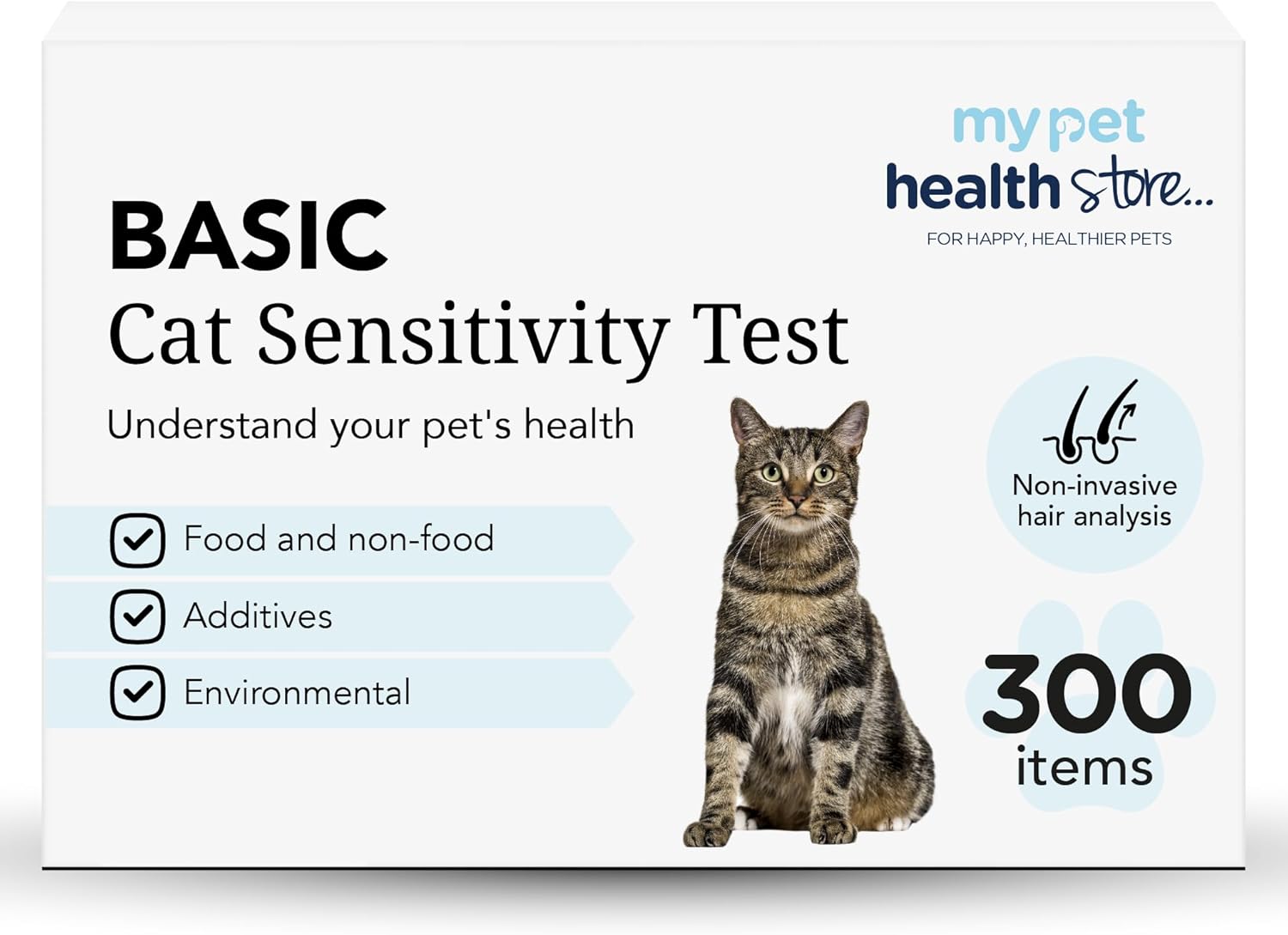 My Pet Health Store Allergen Sensitivity Test - Home Cat Allergen Test ...